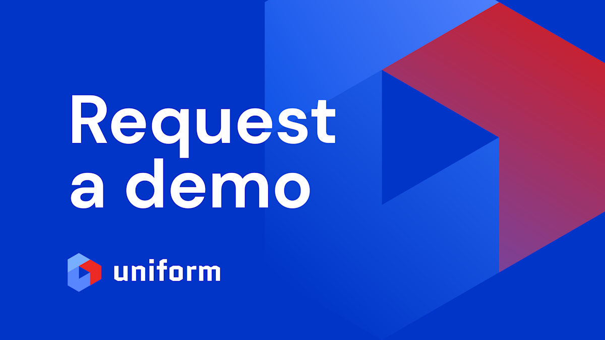 Request a demo | Uniform Visual Workspace
