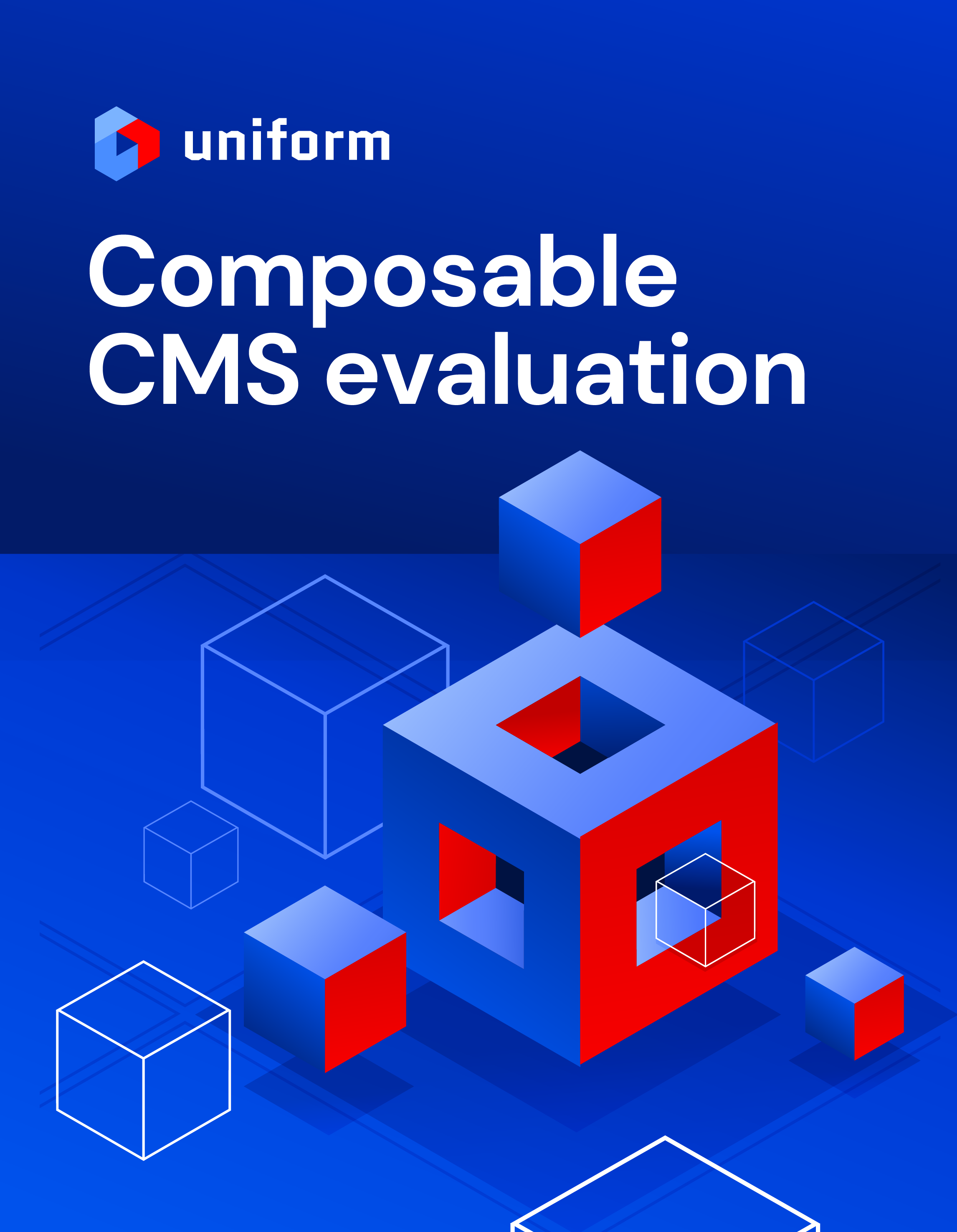 Composable CMS evaluation guide | Uniform Visual Workspace