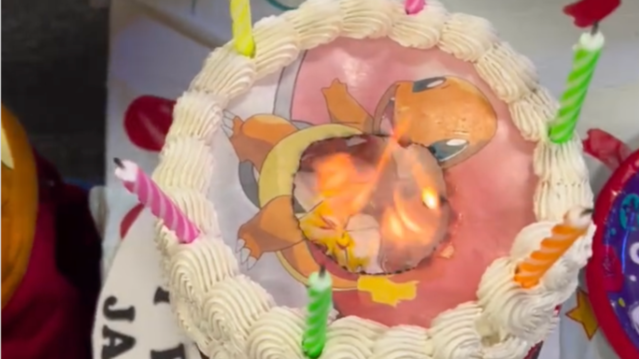 Kids Can't Contain Their Excitement Seeing Pokémon Birthday Cake With ...