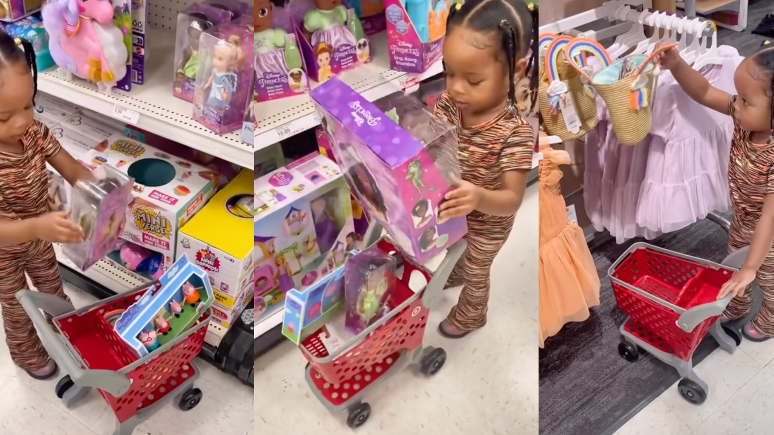 Little Girl Goes on Target Shopping Spree and Is Living Out Our ...