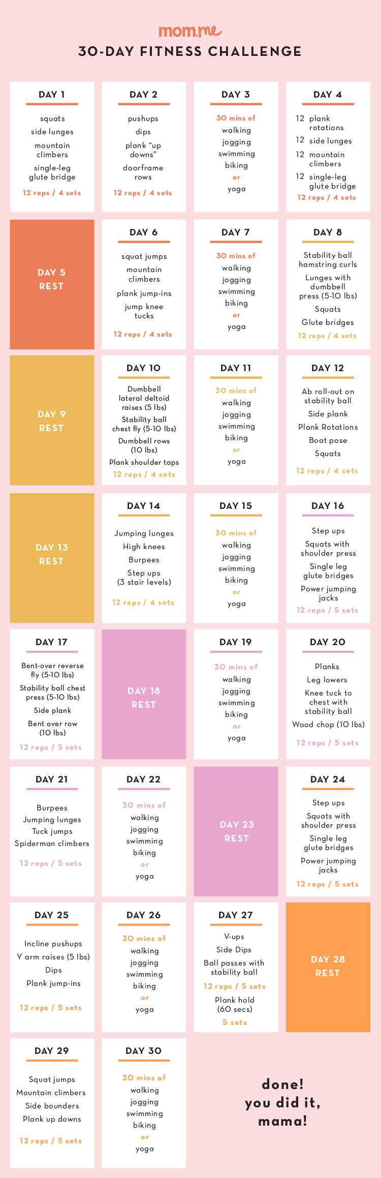 30 Day Leg Workout Challenge