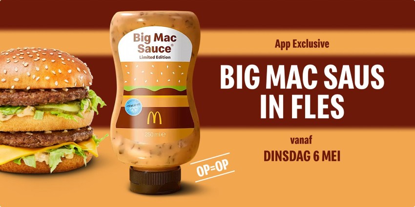 Wil je weten: vanaf deze dag koop je de iconische Big Mac saus van ...