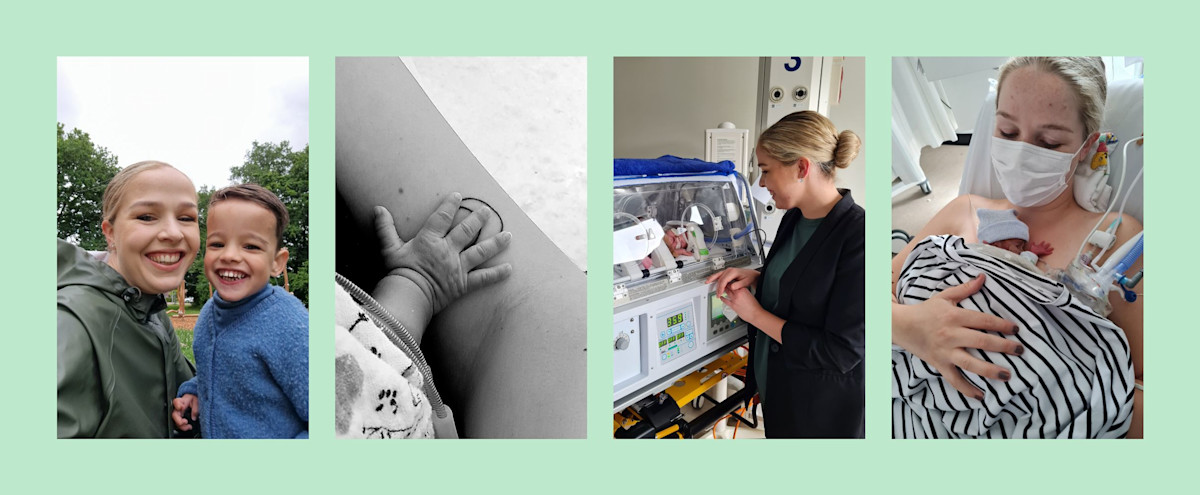 Emma was 25 weken zwanger toen haar weeën begonnen: 'De verloskundige ...