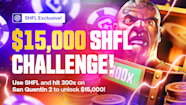 15 000 SHFL 300x Challenge Promotion Shuffle VIP Crypto Casino 15 000 SHFL 300x Challenge Promotion Shuffle VIP Crypto Casino