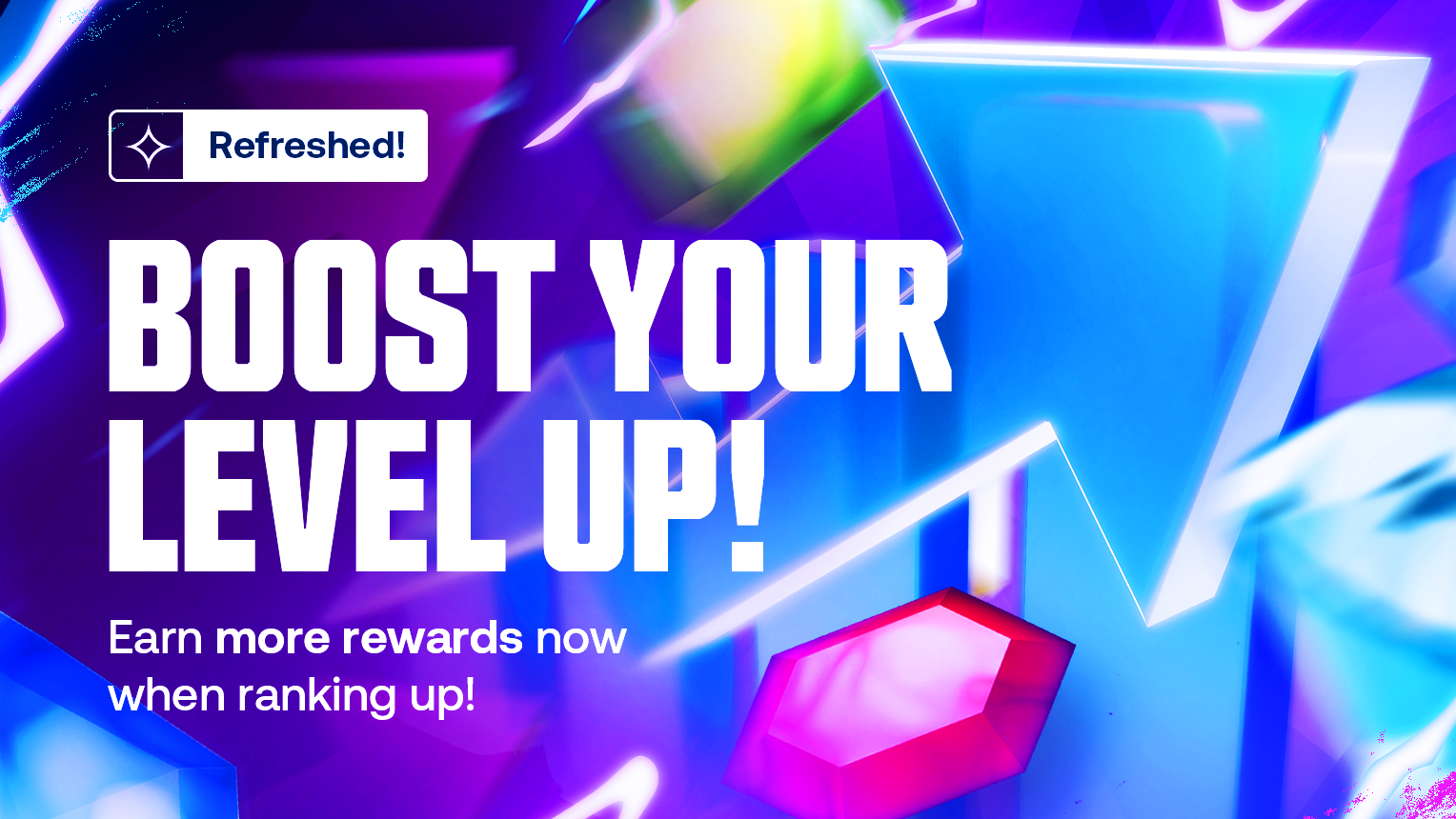 Shuffle is boosting level up rewards! | Promotion | Shuffle - VIP ...