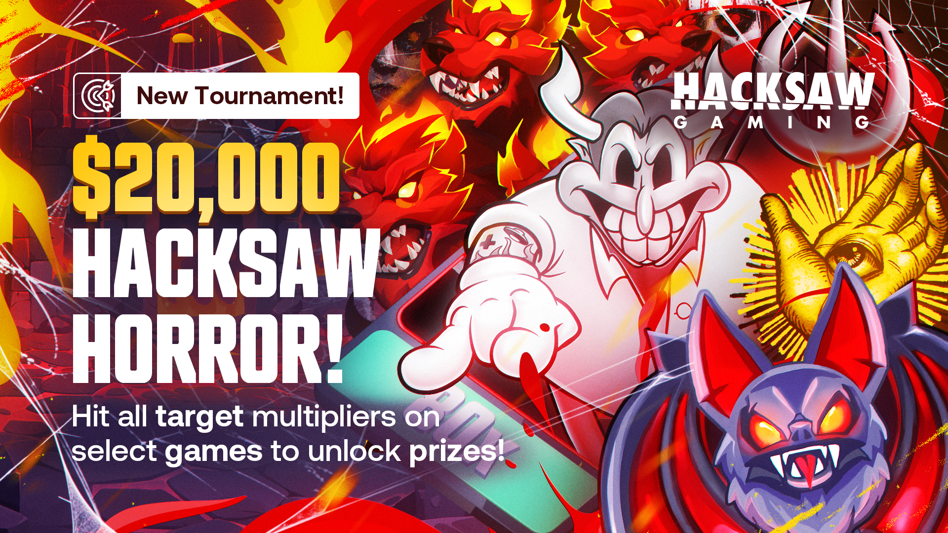 $20,000 - HACKSAW HORROR! | Promotion | Shuffle - VIP Crypto Casino