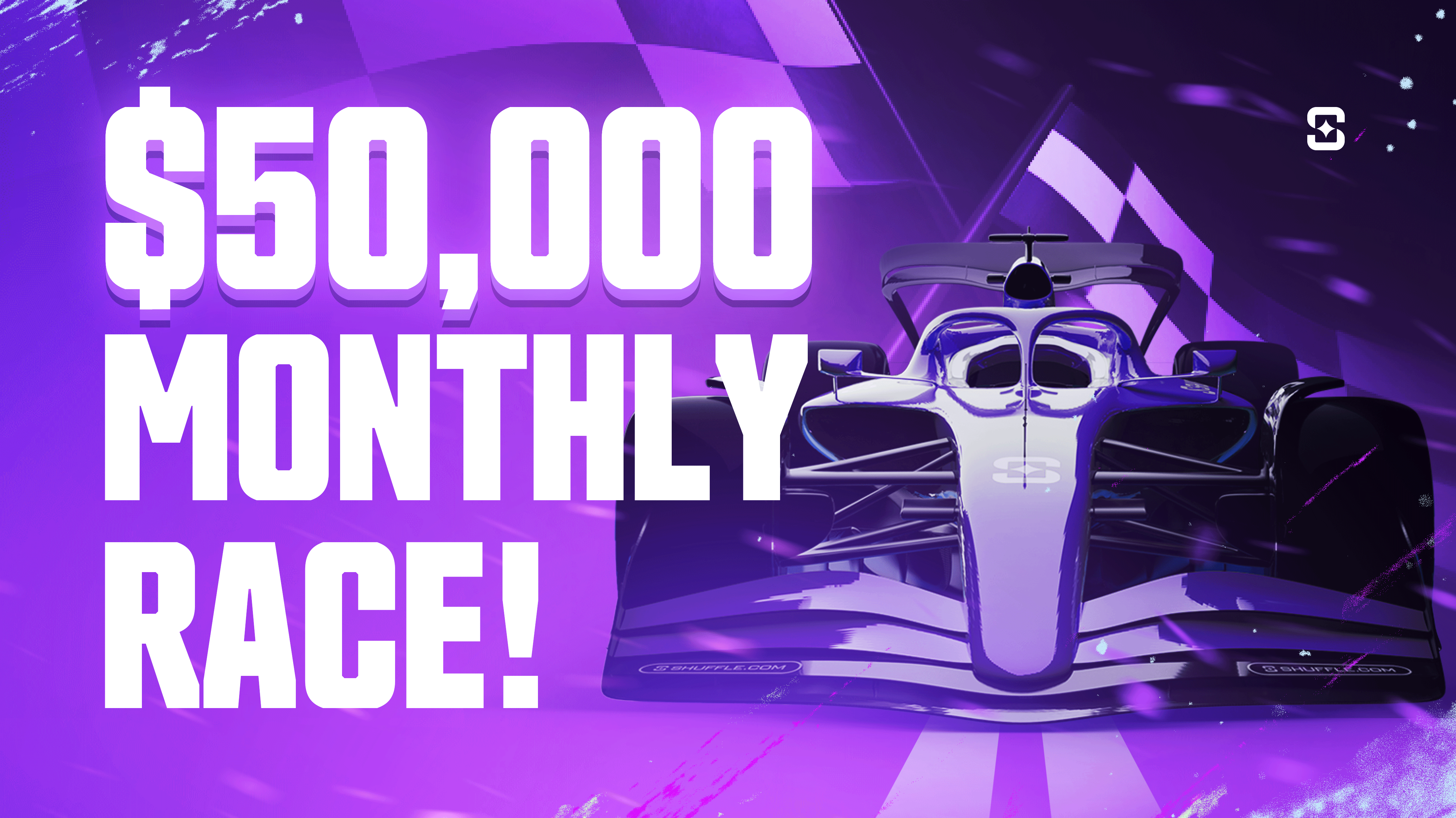 $50,000 USD Monthly Race! | Promotion | Shuffle - VIP Crypto Casino
