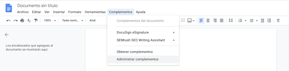 Firma un documento en Google Docs