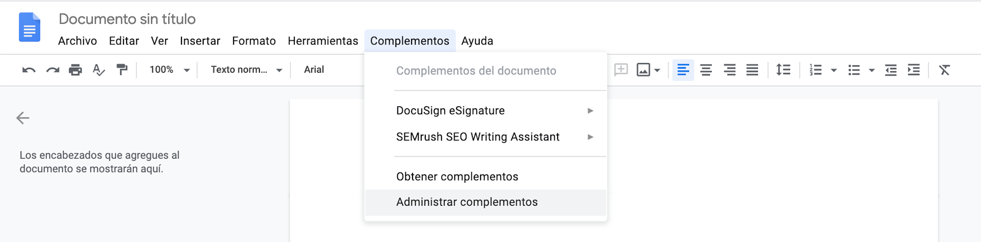 Firma un documento en Google Docs