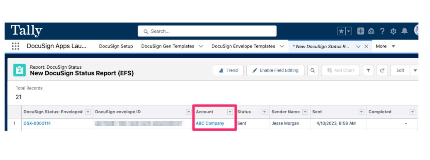 Docusign for Salesforce: How to Create a Lookup Relationship Between ...