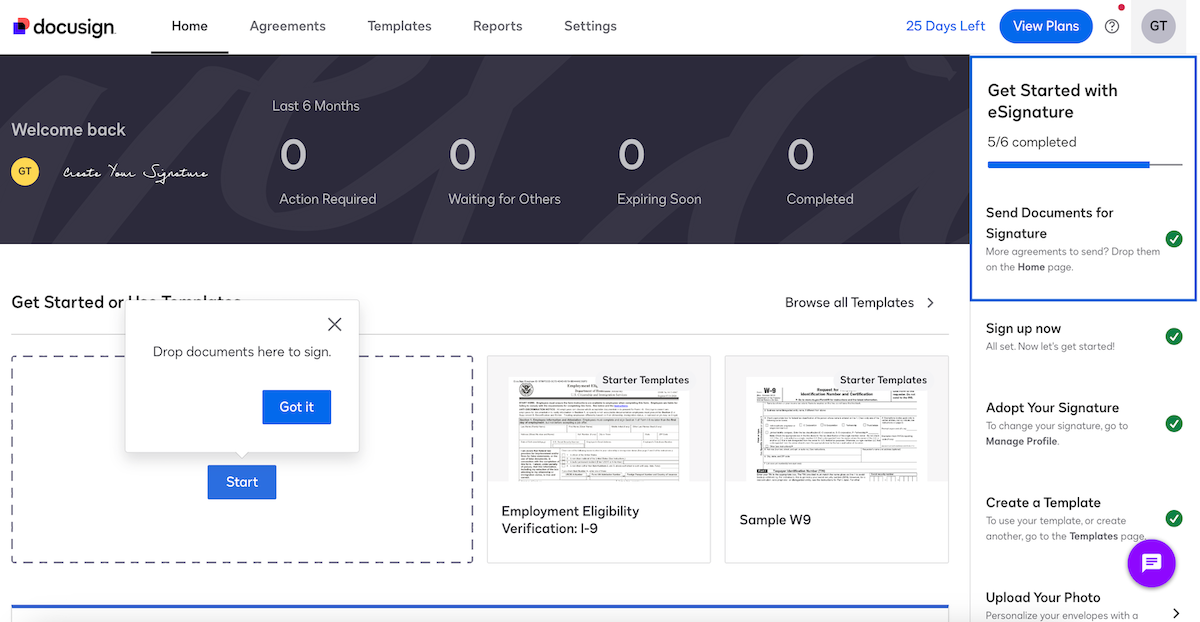 A Guide to Your Docusign Free Trial