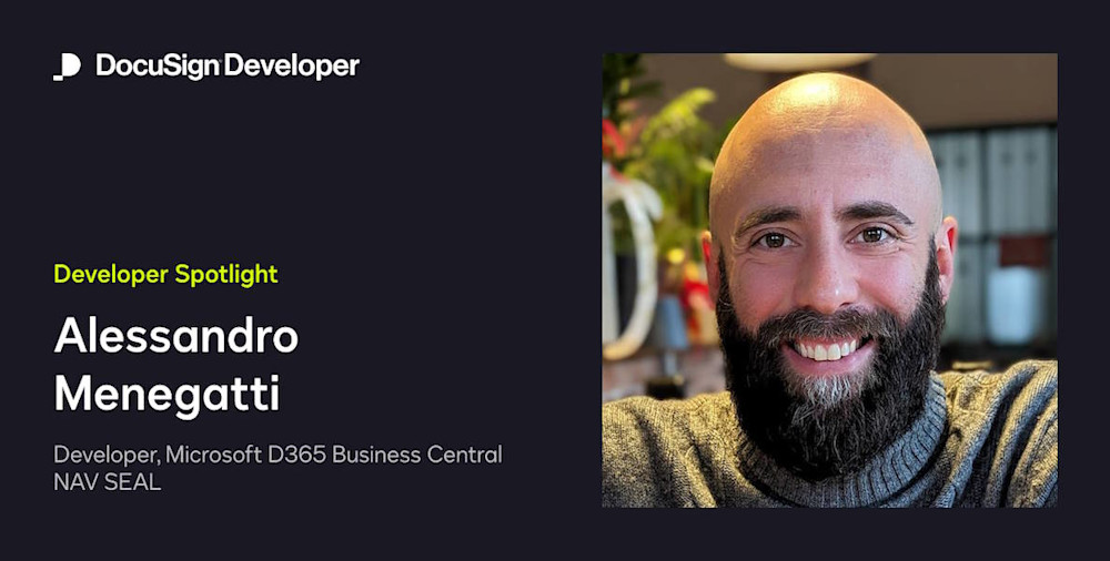 Developer Spotlight: Alessandro Menegatti, NAV SEAL
