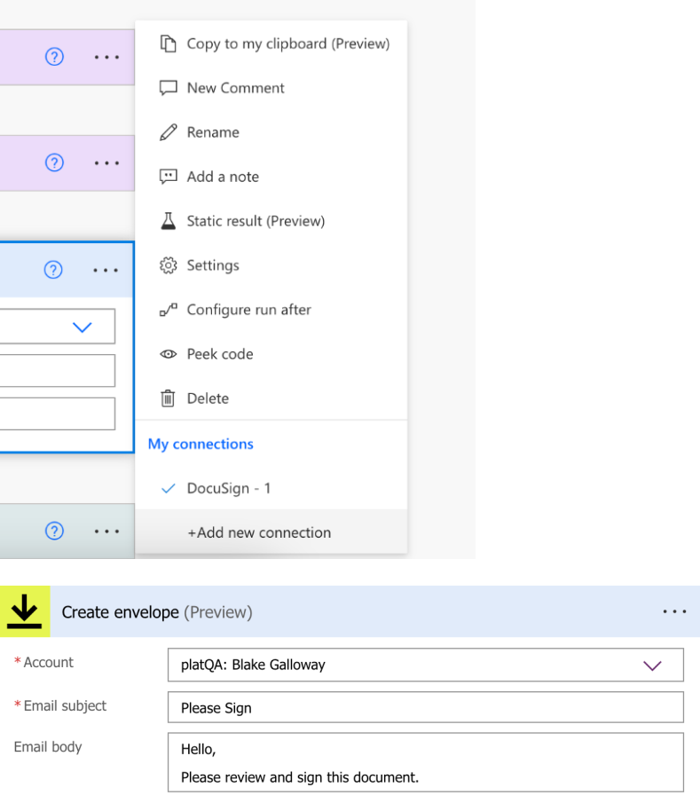 Expanding Power Automate Series: Send an envelope through a custom Power App