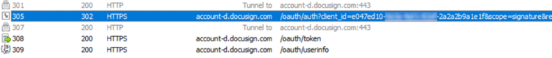 From the Trenches: Tracing Docusign transactions in Fiddler
