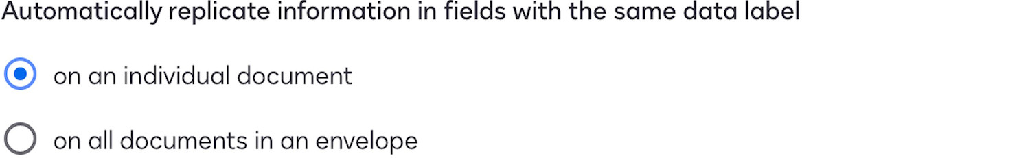 Tabs deep dive: eSignature settings