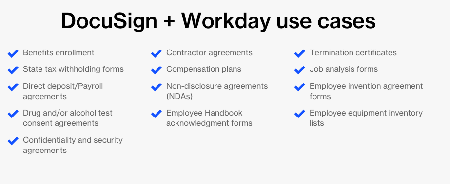 Why you should integrate Docusign eSignature with Workday