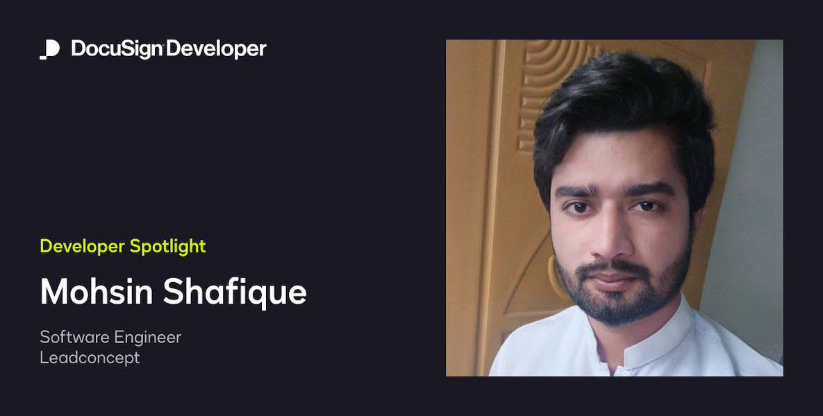 Developer Spotlight: Mohsin Shafique, Leadconcept