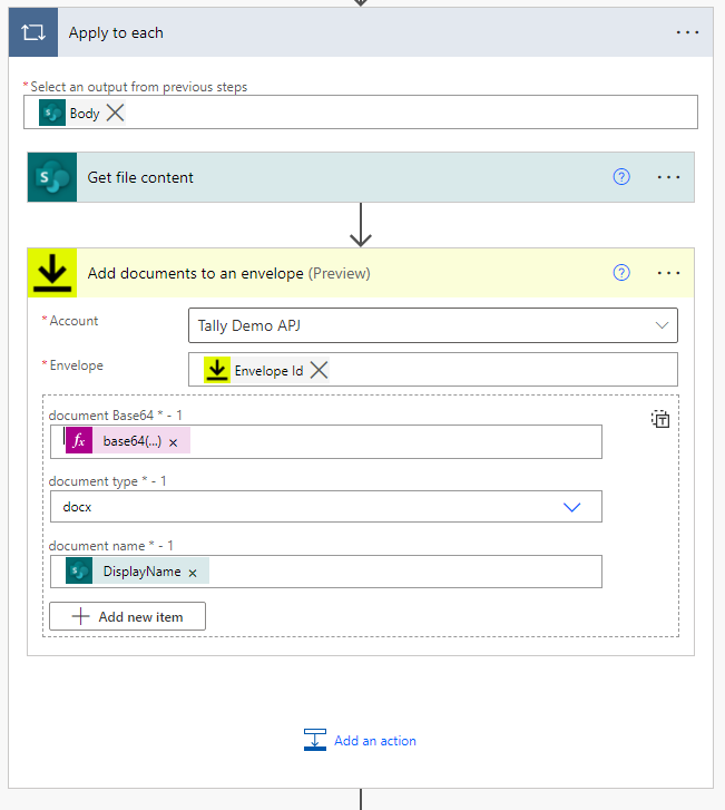Expanding Power Automate Series: Send an envelope