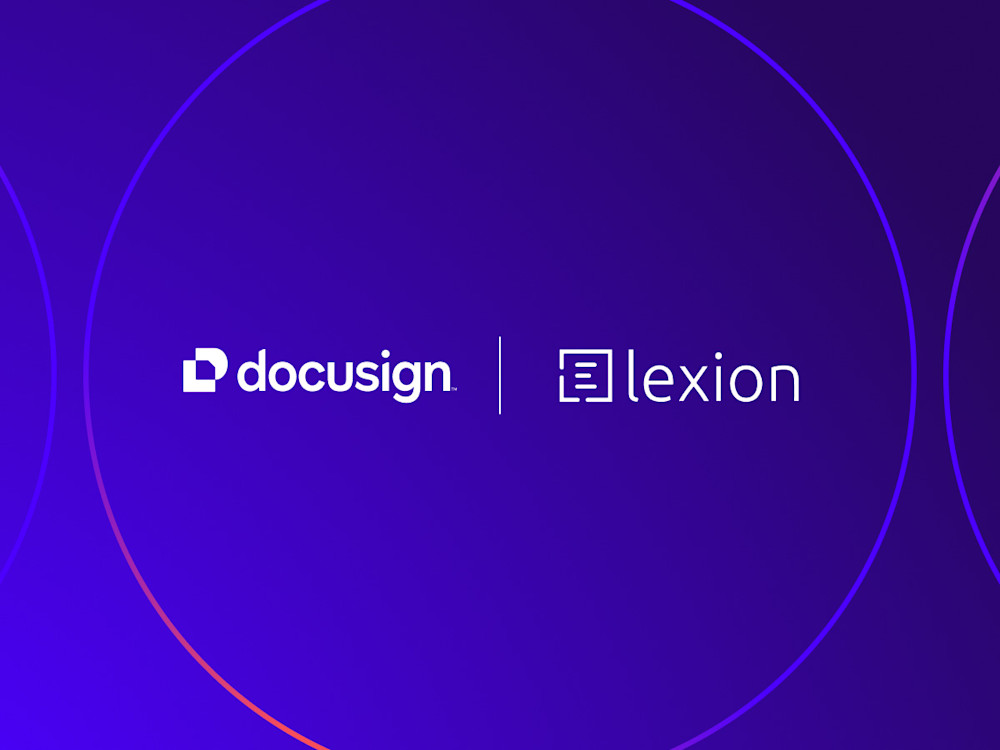 Docusign Accelerates Intelligent Agreement Management with Lexion ...