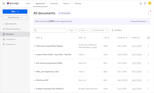Docusign Navigator: The Smart Way to Manage Agreements