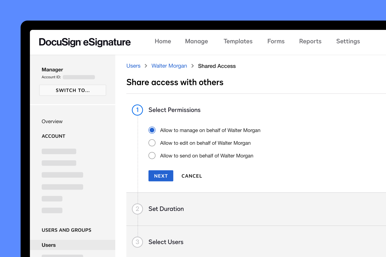 Shared Access for eSignature Keeps Your Business Moving
