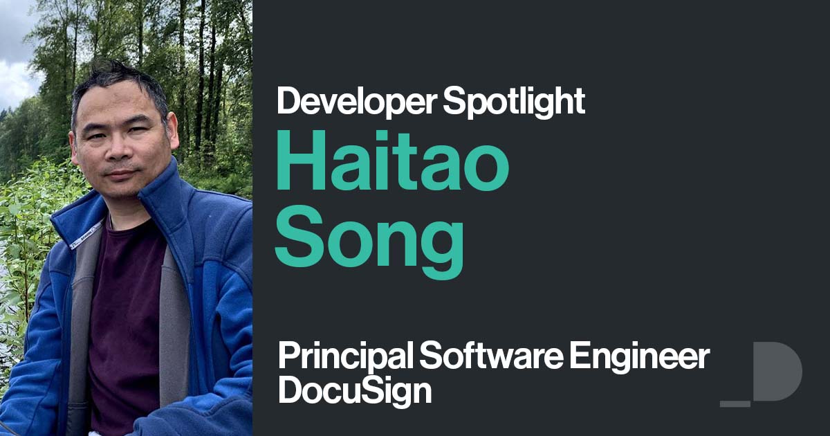 Developer Spotlight: Haitao Song, Docusign