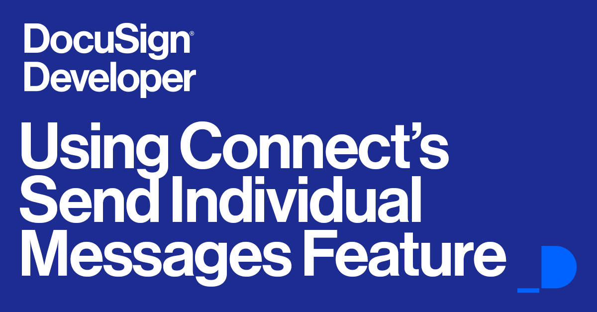 Using Connect’s Send Individual Messages Feature