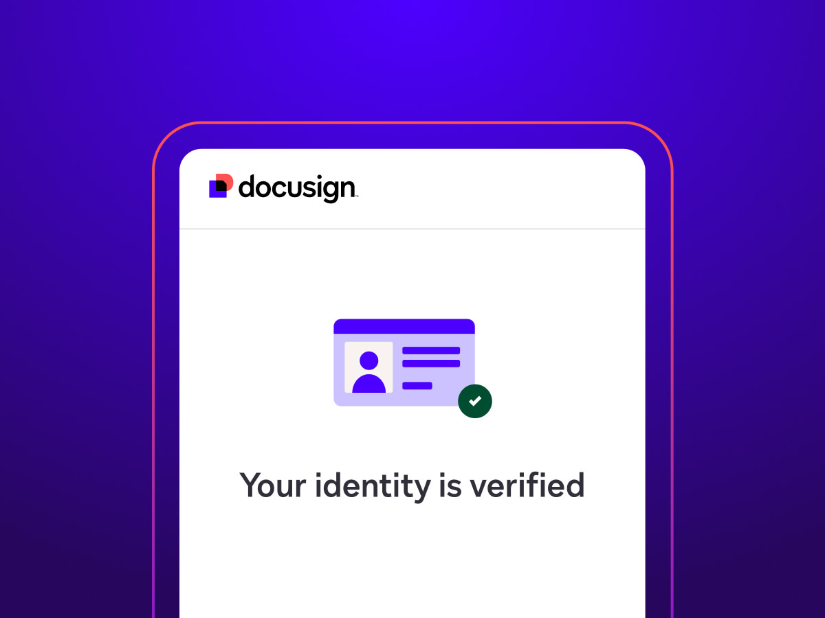 ID Verification | Docusign