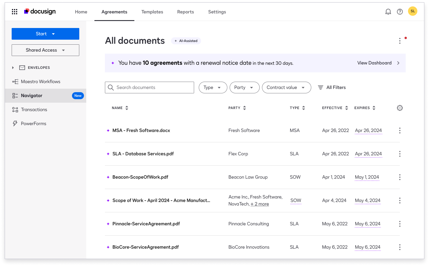 Docusign Navigator: The Smart Way to Manage Agreements
