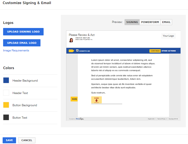 Learn the Basics of E-signature: How to Customise Envelopes with Your ...