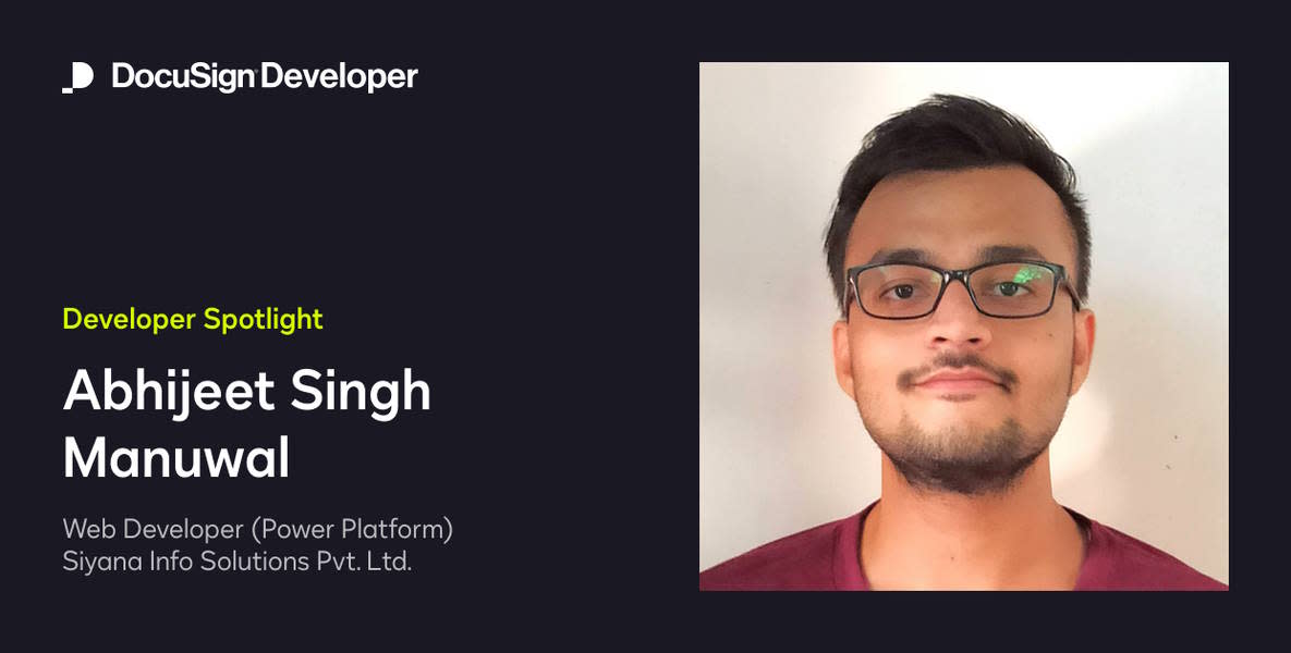 Developer Spotlight: Abhijeet Singh Manuwal, Siyana Info Solutions