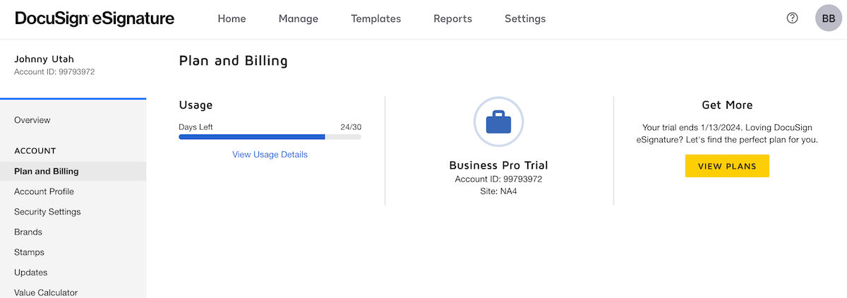 A Guide to Your Docusign eSignature Free Trial