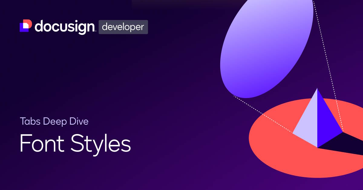 Tabs deep dive: font styles