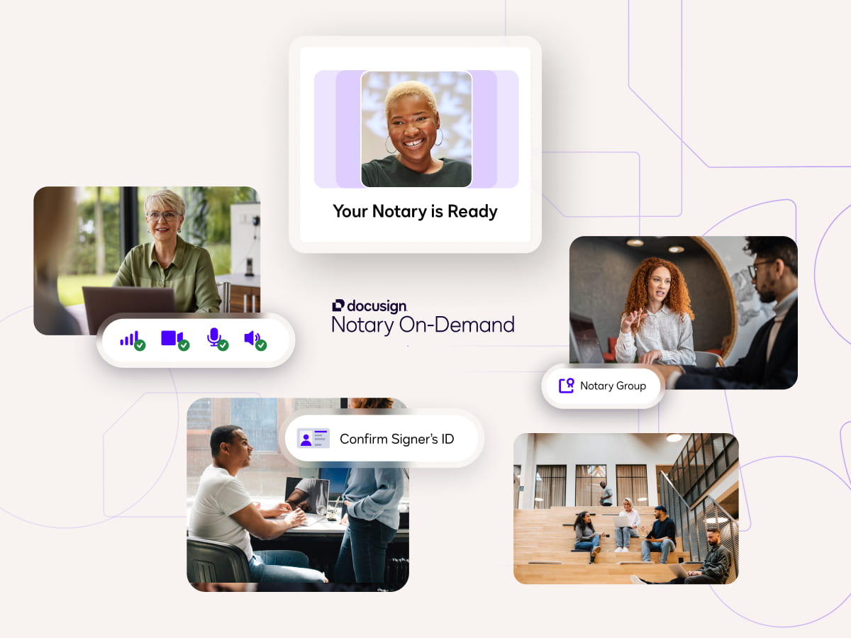Fast and Secure Notarization with Docusign Notary On-Demand