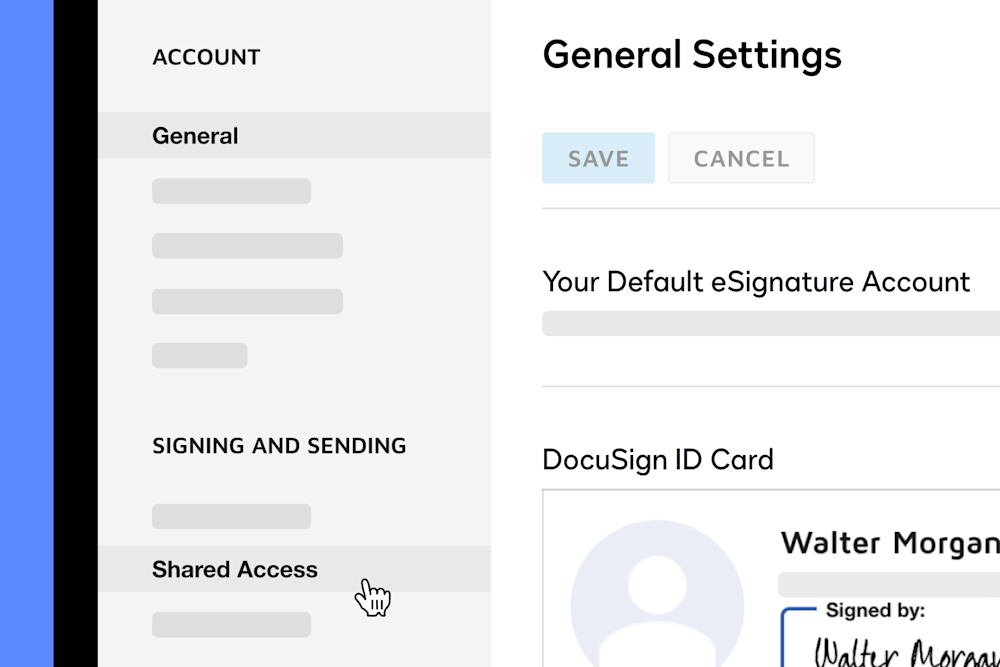 Shared Access for eSignature Keeps Your Business Moving