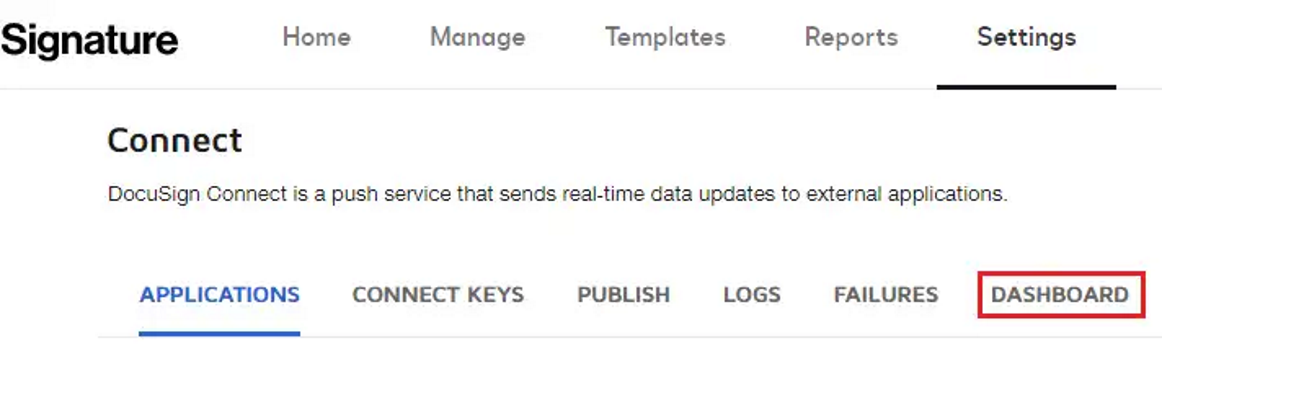 Introducing the Docusign Connect Dashboard