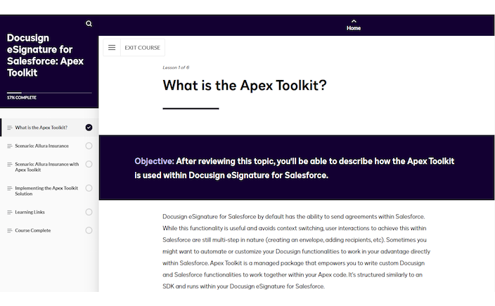 Get to know the Apex Toolkit