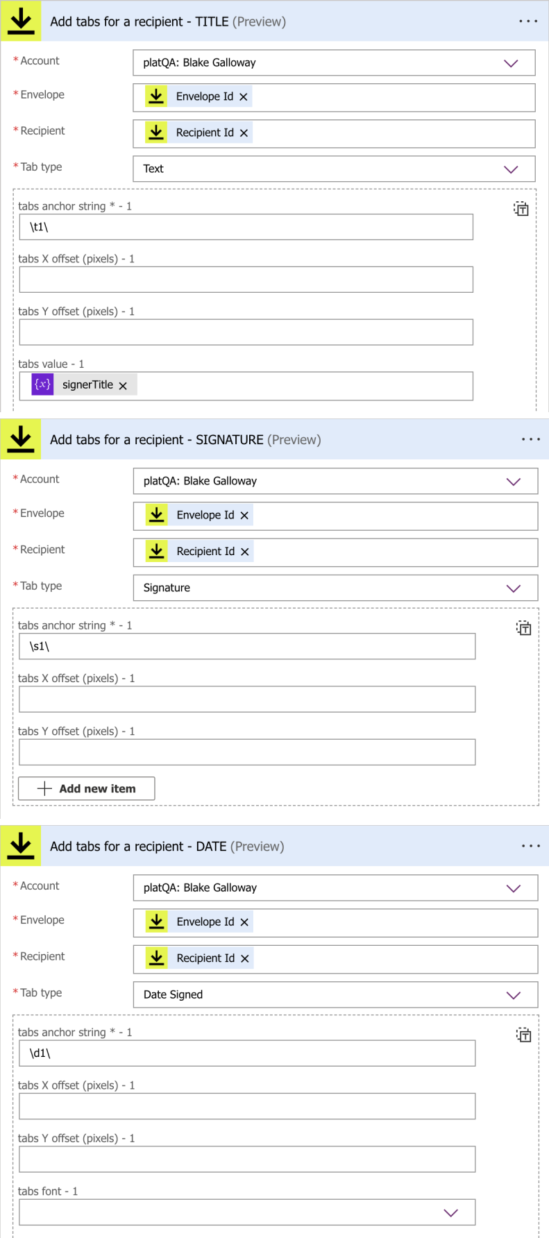 Expanding Power Automate Series: Send an envelope through a custom ...