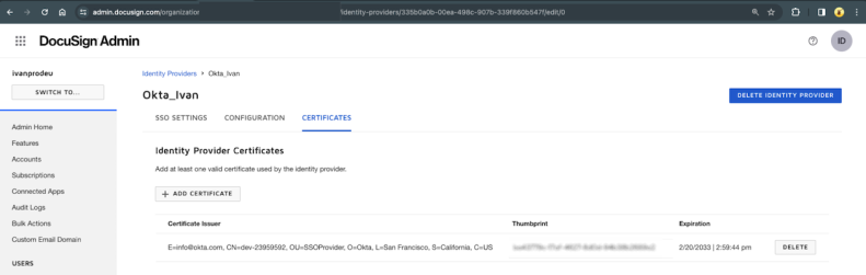 Demystifying Docusign certificates for developers