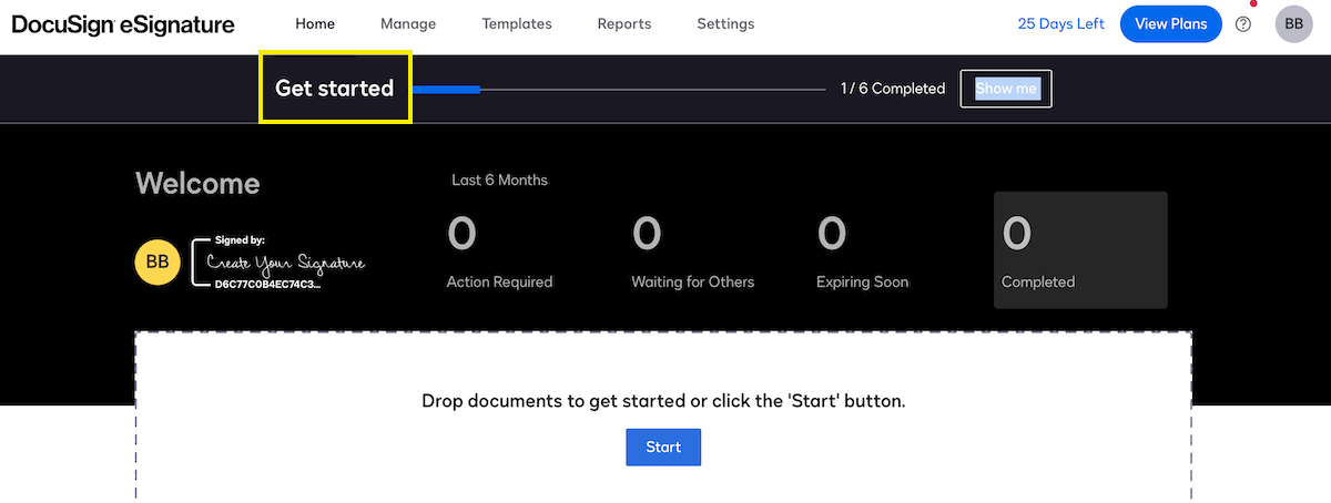 A Guide to Your Docusign eSignature Free Trial