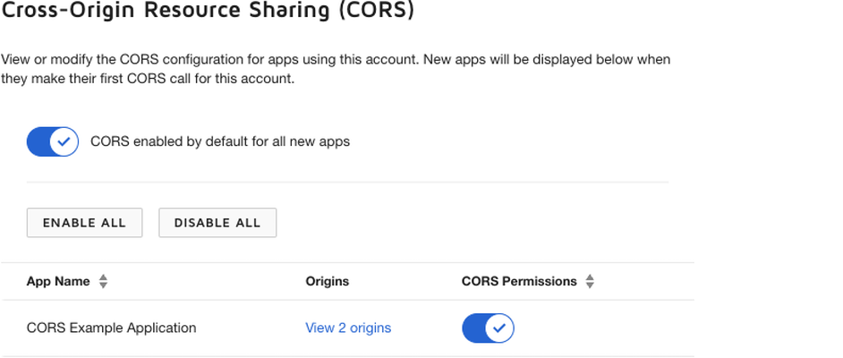 Building a bulletproof CORS application