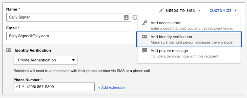 Updates for SMS and phone authentication