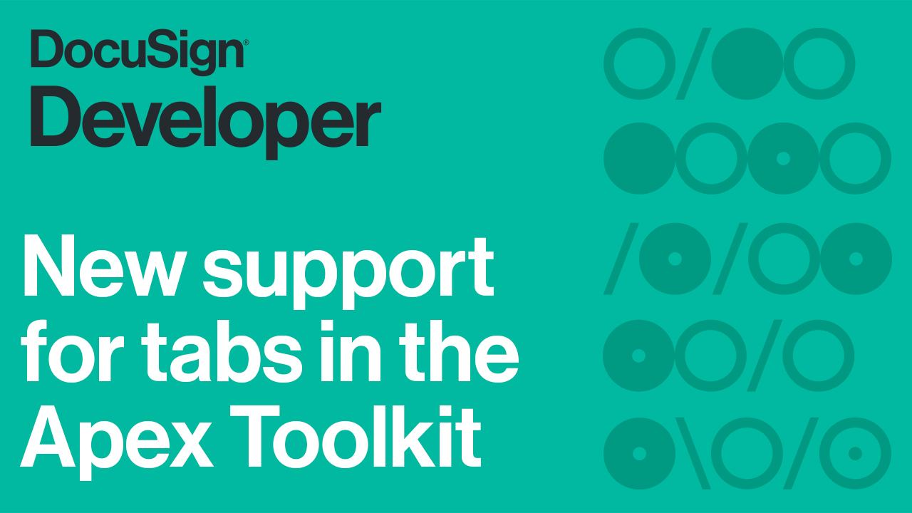 New support for tabs in the Apex Toolkit