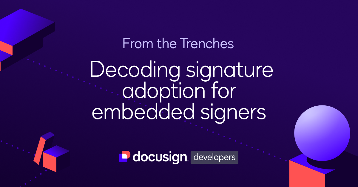 From the Trenches: Decoding signature adoption for embedded signers