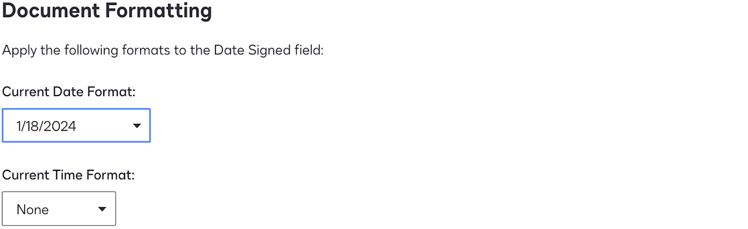 Tabs deep dive: eSignature settings