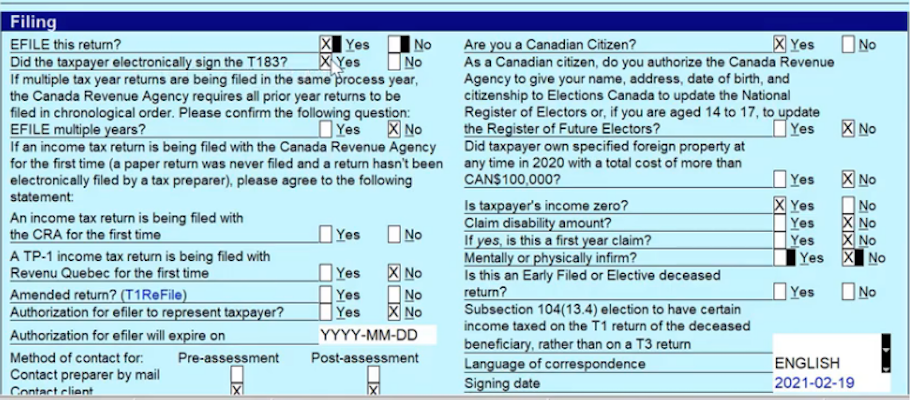 Accountants: Send and Receive T183 Forms with eSignature in ProFile