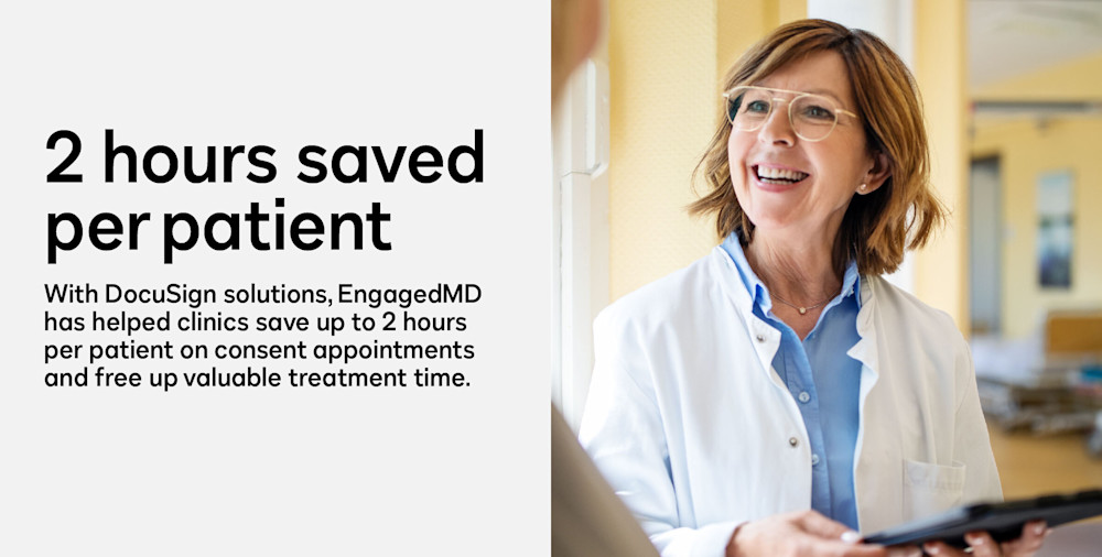 EngagedMD Improves Fertility Patient Experiences With Docusign