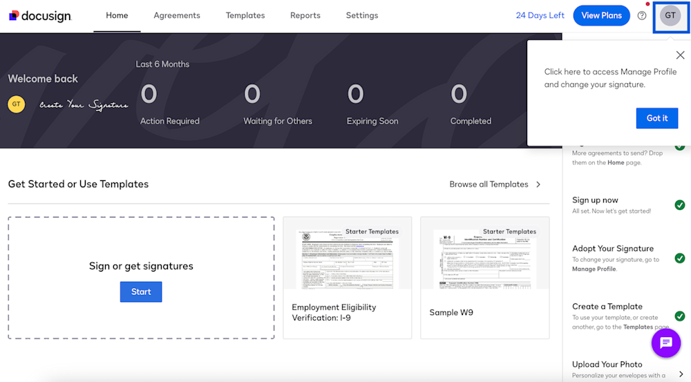 A Guide to Your Docusign Free Trial