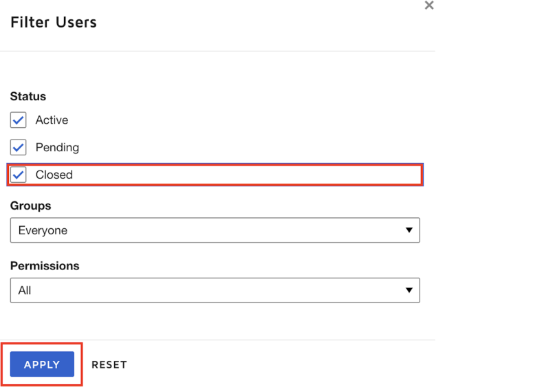 Docusign Admin API: closing user membership vs. deleting user data