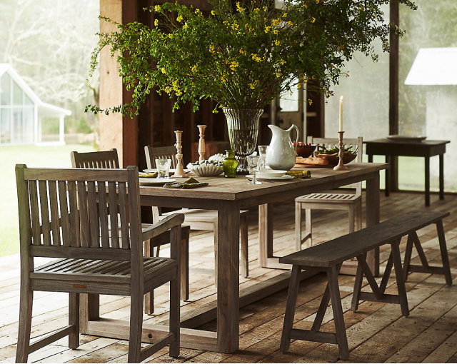 Furniture Collections: Meadowbrook, Cabana, Courtyard, and Salento